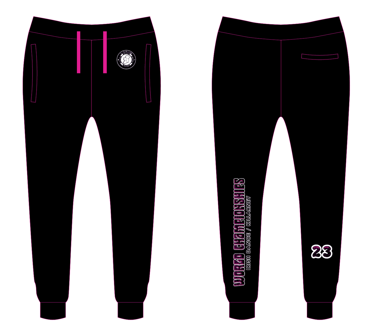 World Championships 2023 Joggers – An Chomhdháil Merchandise (by KB ...